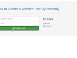 How To Create A Website Link Dynamically Using Jquery Sourcecodester